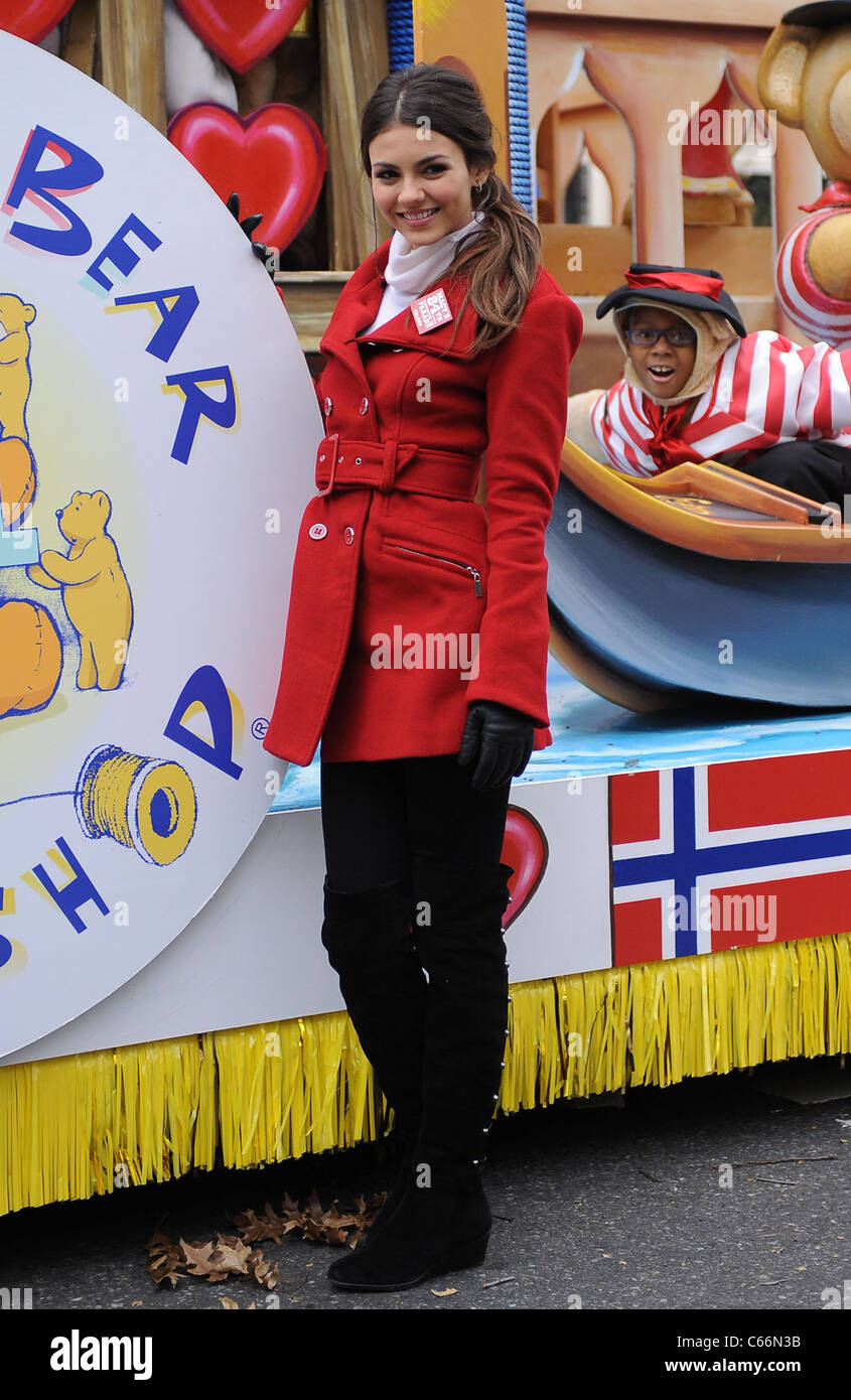 Victoria Justice in attendance for 84th Annual Macy's Thanksgiving Day ...