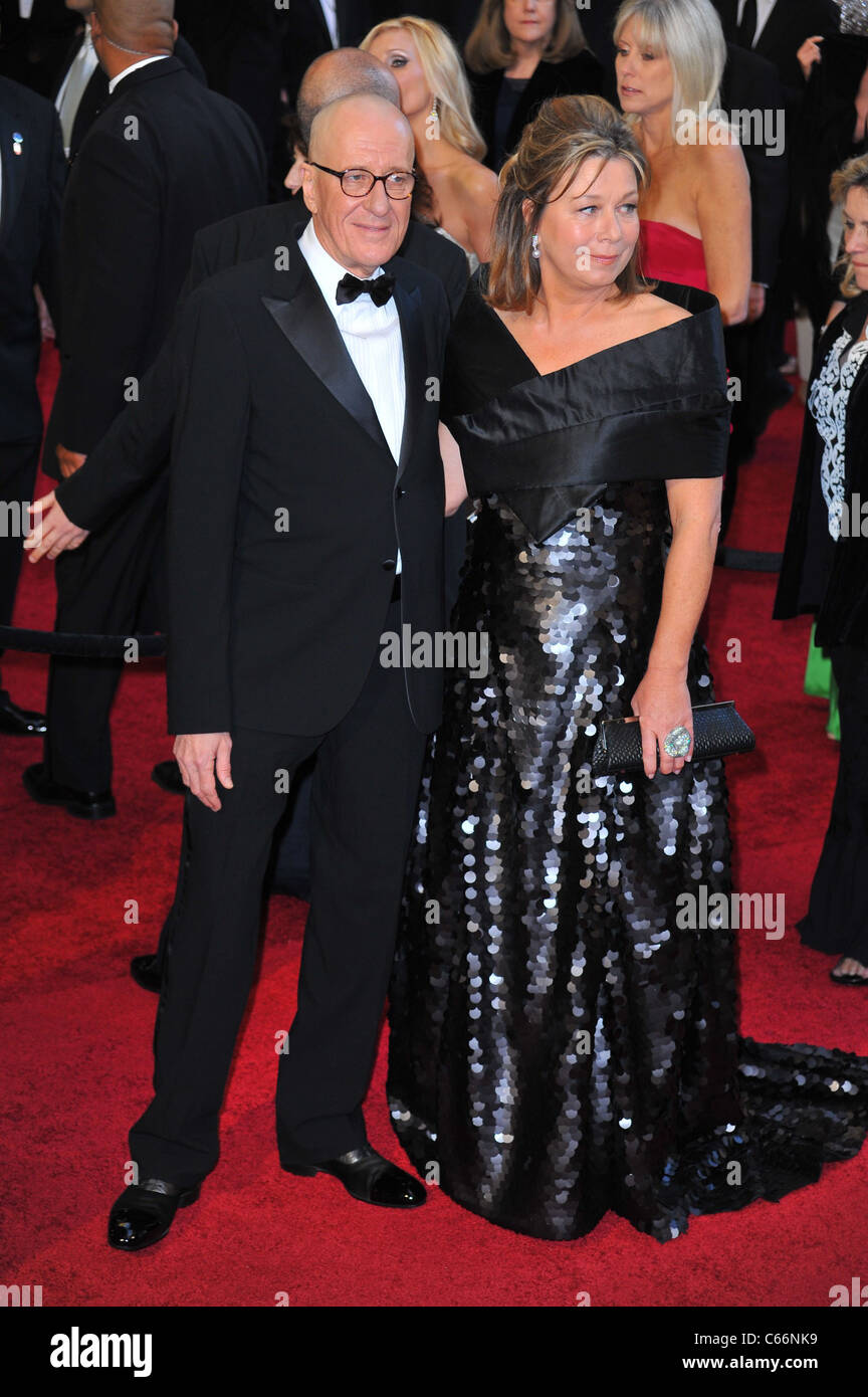 Geoffrey Rush, Jane Menelaus at arrivals for The 83rd Academy Awards ...