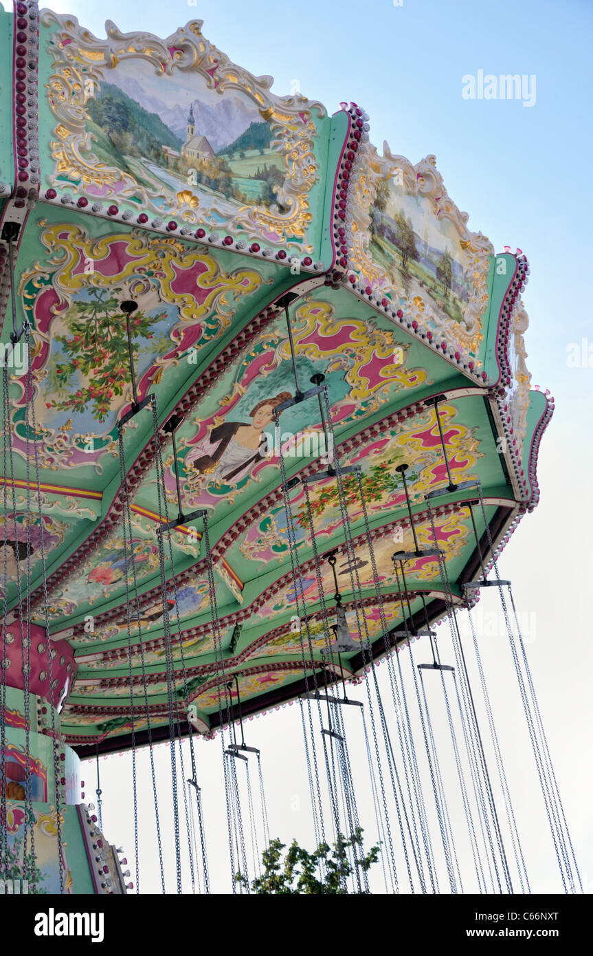 Swing ride prater amusement park hi-res stock photography and images ...