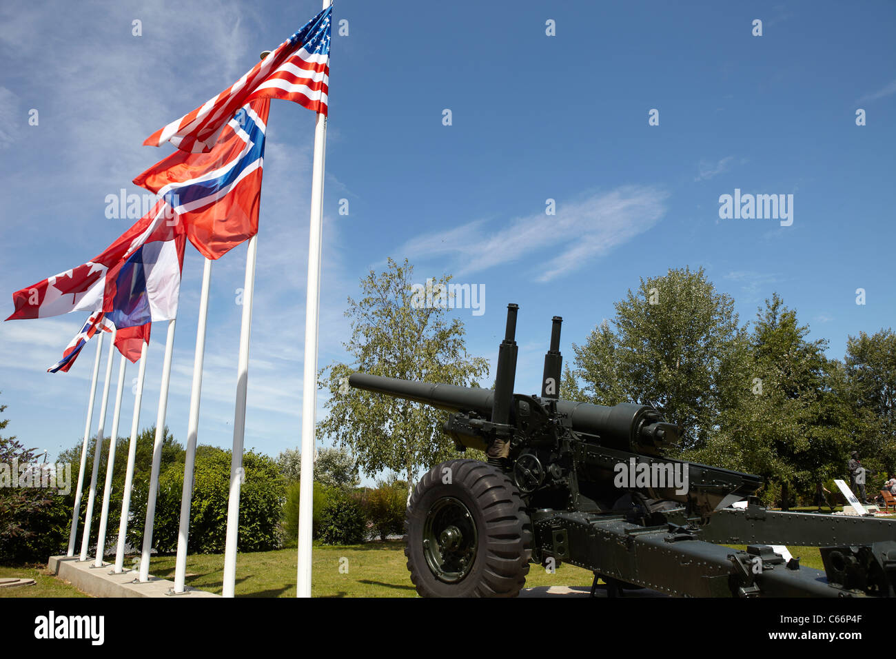 Pegasus Bridge Memorial, Normandy Stock Photo - Alamy