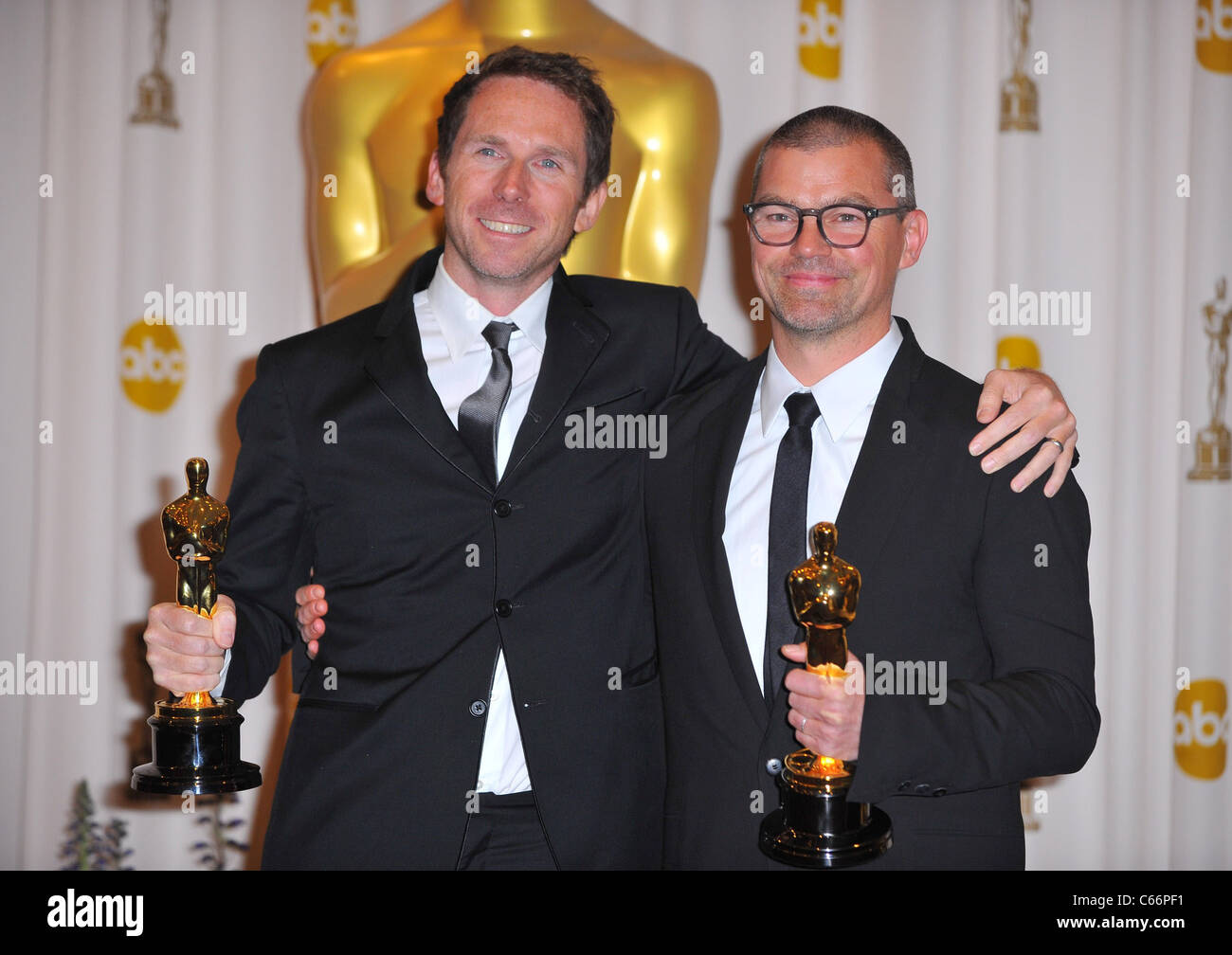 Angus Wall, Kirk Baxter, Best Achievement in Editing for THE SOCIAL ...