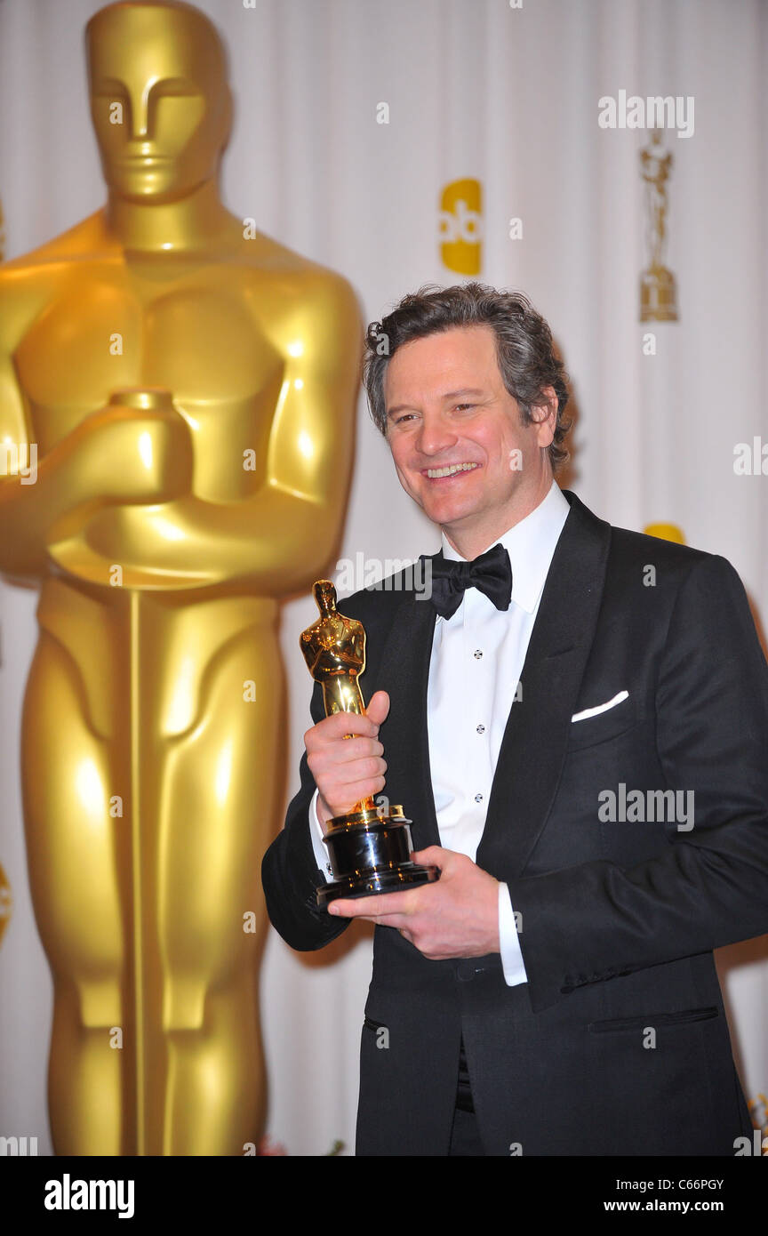 Colin Firth, Best Performance by an Actor in a Leading Role, THE KING'S ...