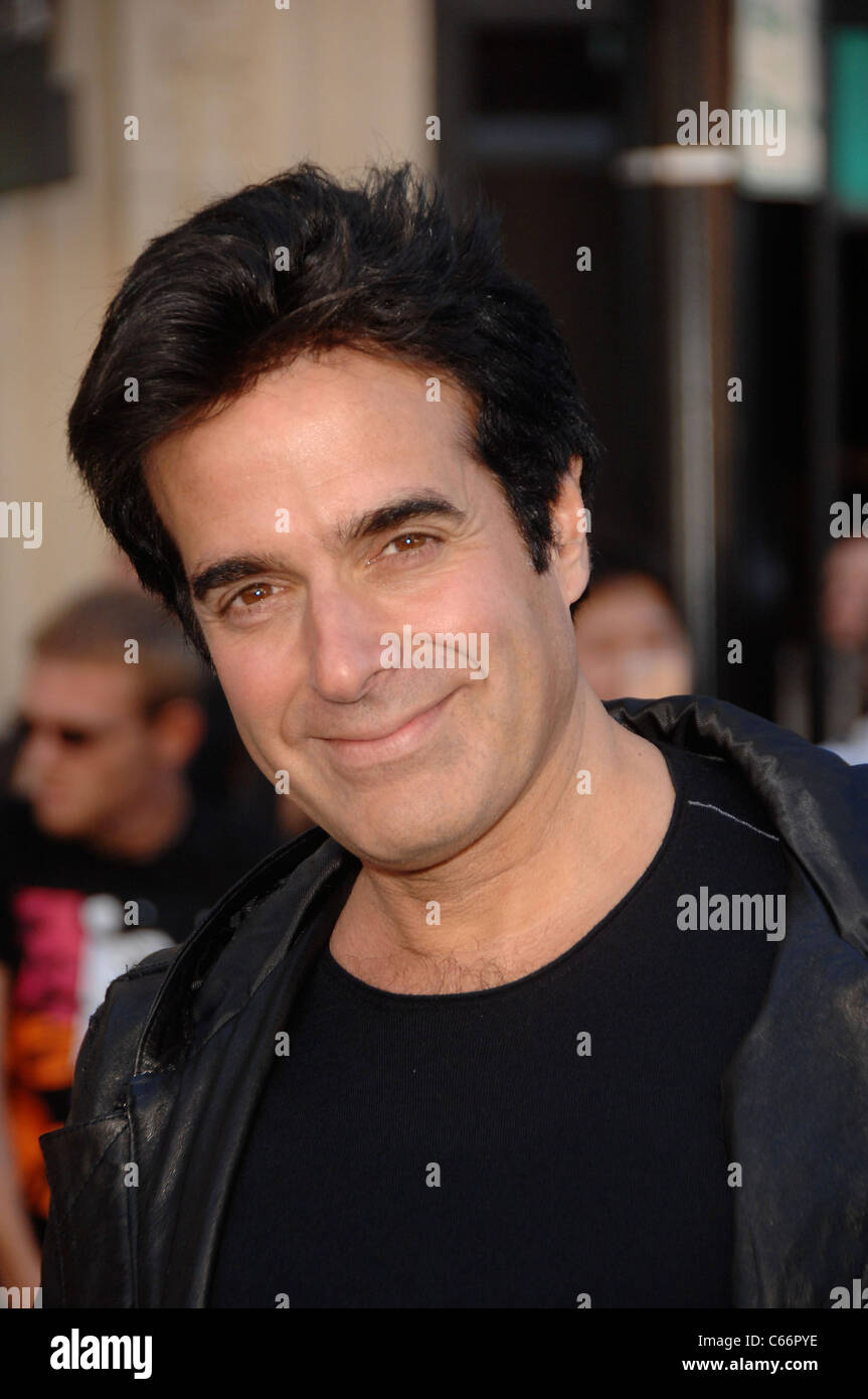 David Copperfield at arrivals for GNOMEO AND JULIET Premiere, El ...