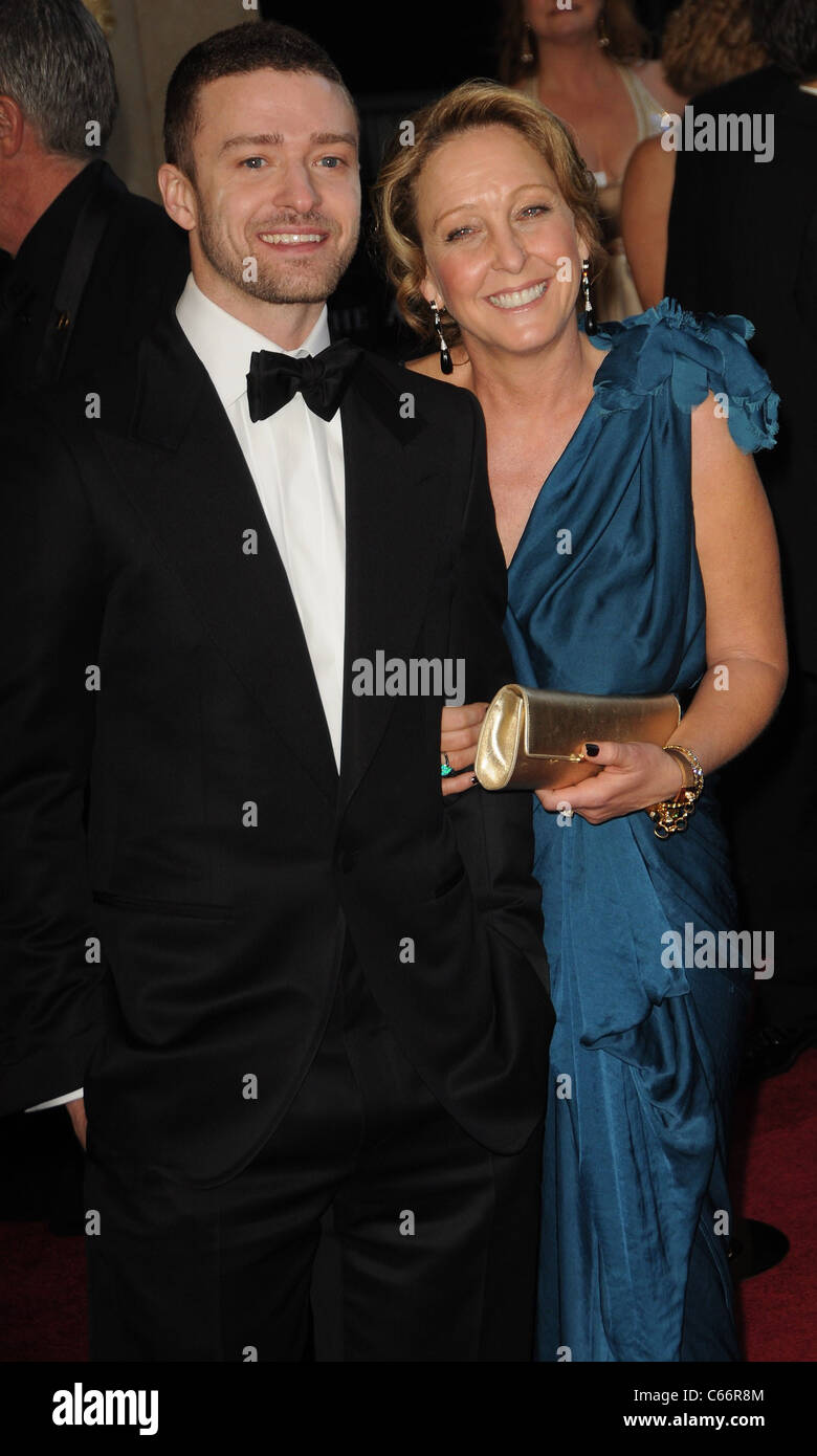 Justin Timberlake with his mother at arrivals for The 83rd Academy ...