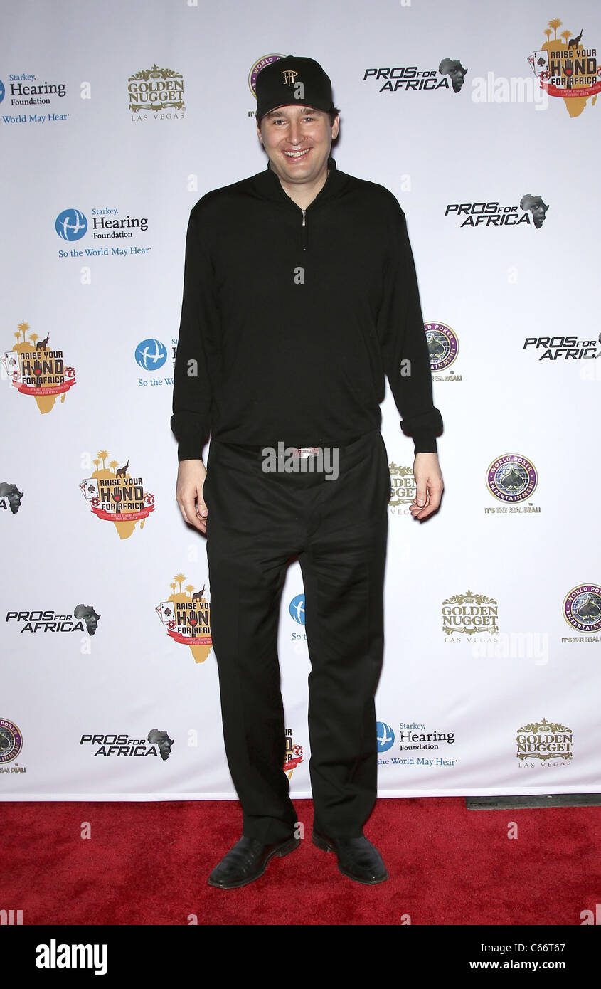 Phil Helmuth in attendance for Raise Their Hand for Africa Texas Hold ...