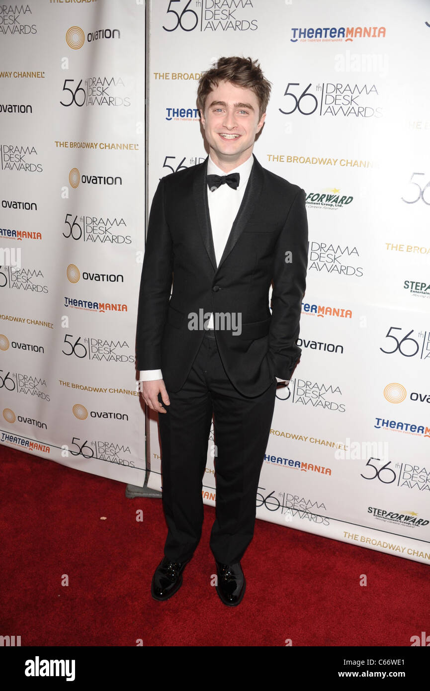 Daniel Radcliffe in attendance for 56th Annual Drama Desk Awards ...