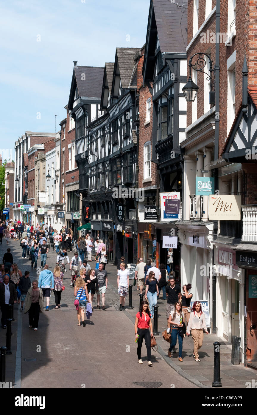 Chester Rows Medieval High Resolution Stock Photography and Images - Alamy