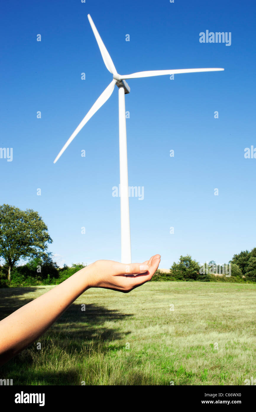 Hand wind hi-res stock photography and images - Alamy