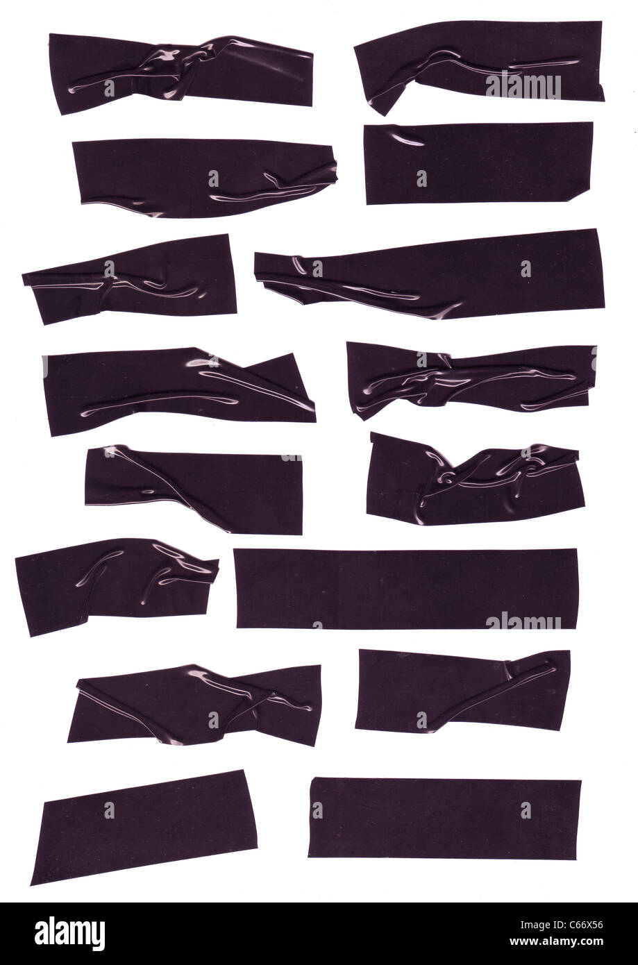 black electrical tape textures, with wrinkled texture for design ...