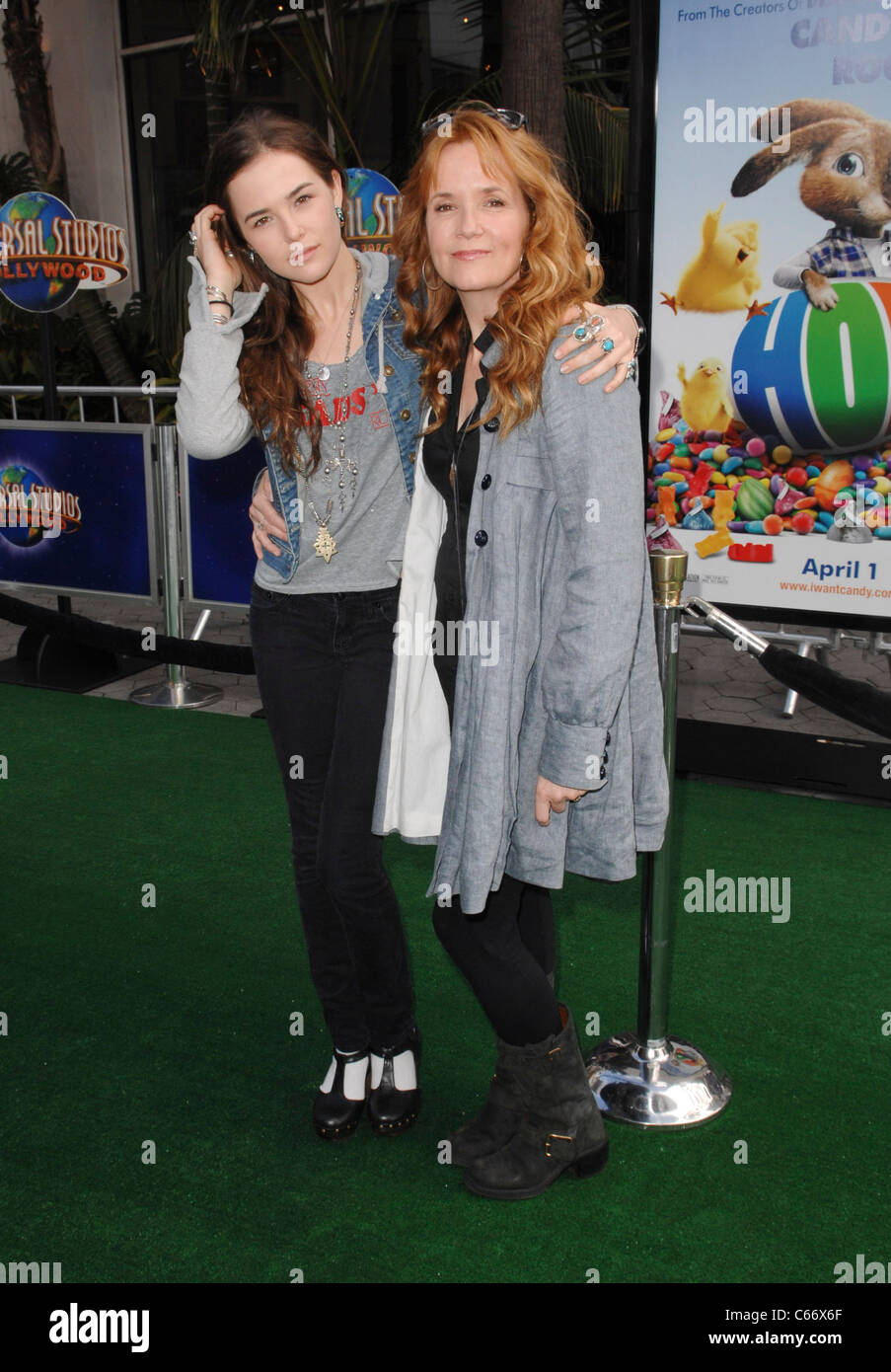 Lea Thompson, daughter at arrivals for HOP Premiere, Universal CityWalk ...