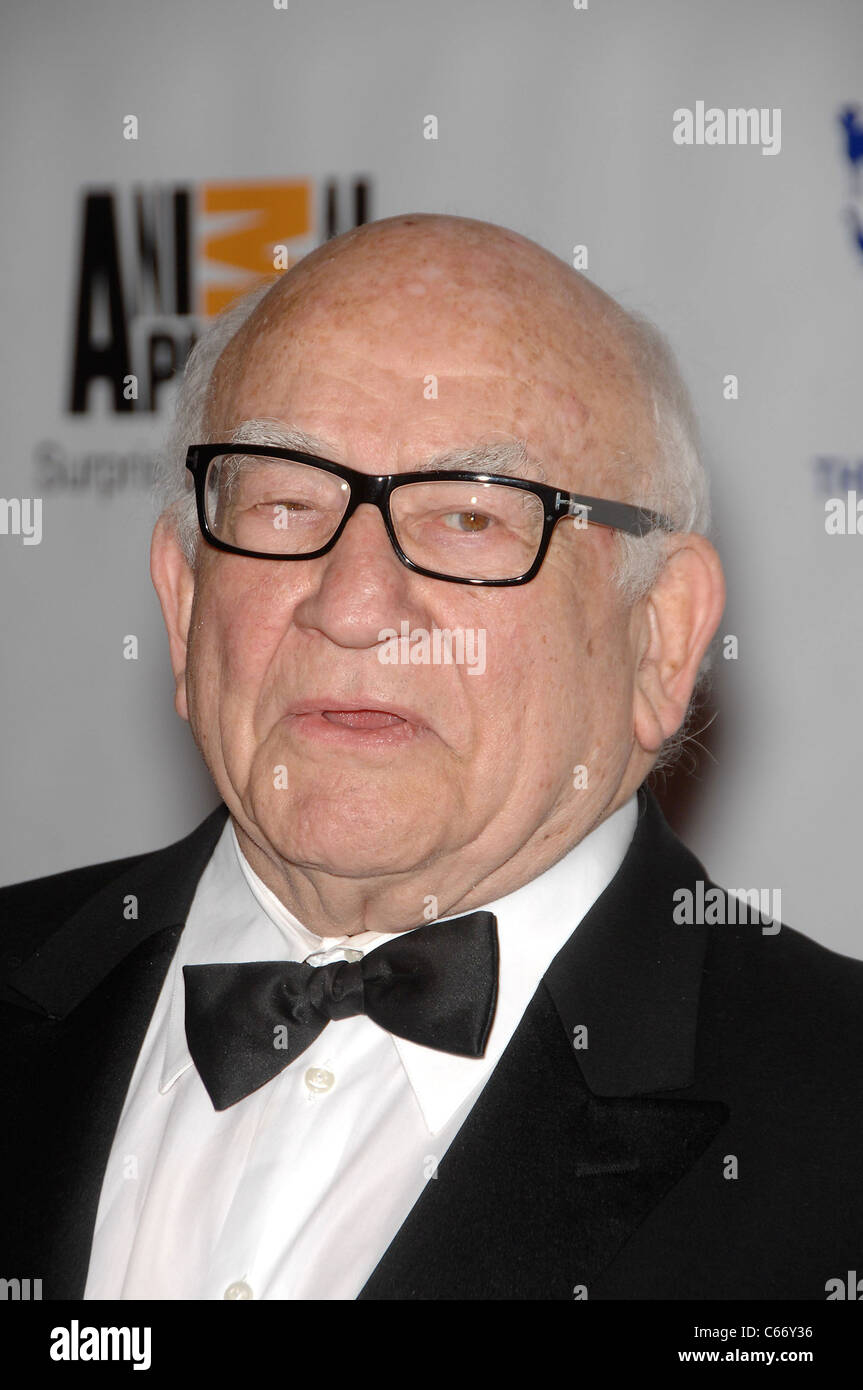 Ed Asner in attendance for The 25th Anniversary Genesis Awards, Hyatt ...