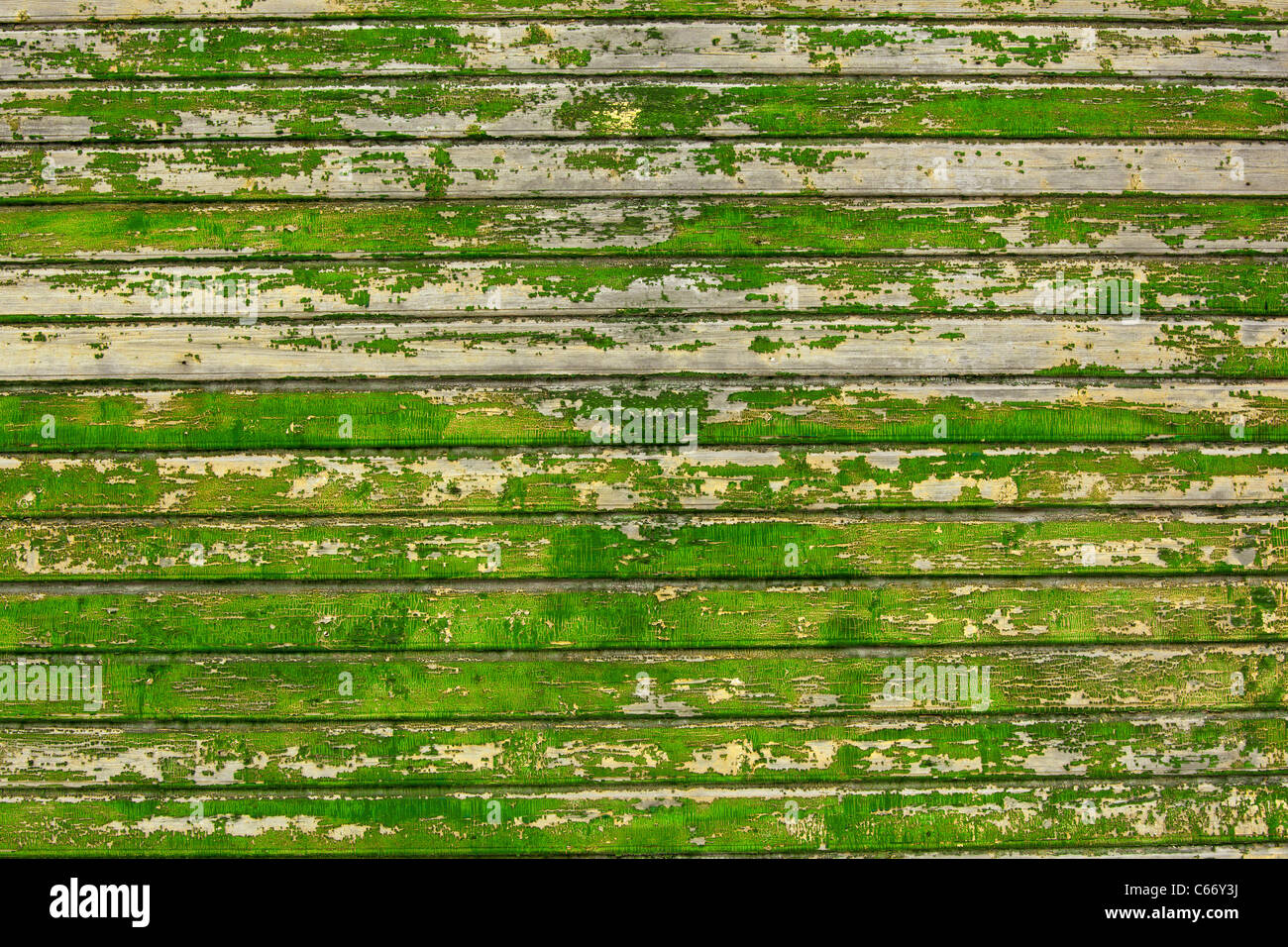 Background picture made of old green wood boards Stock Photo - Alamy