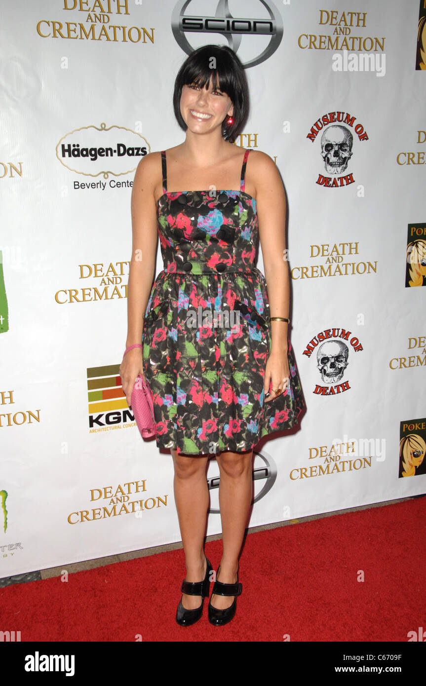 Kate Maher at arrivals for Death & Cremation Premiere, , Los Angeles ...