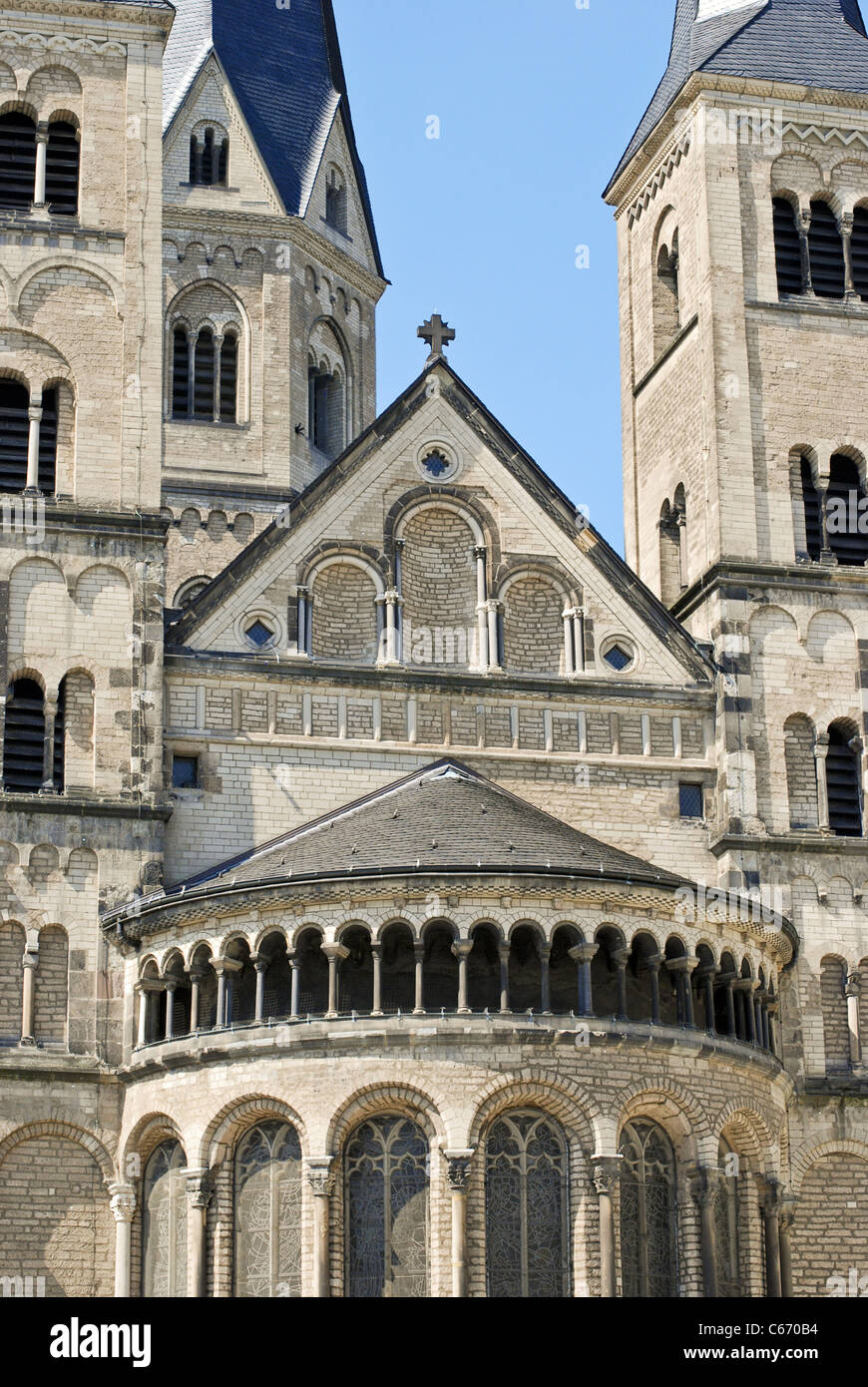 Minster, one of the oldest churches in Germany, emblem of the City of ...