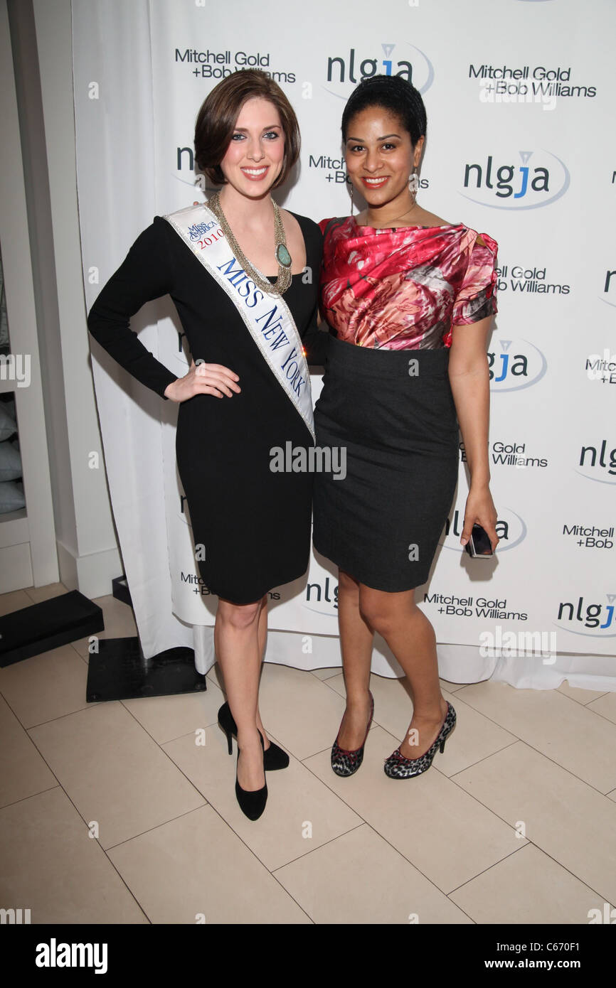 Claire Buffie, Miss New York, Ashley Love, blogger in attendance for ...