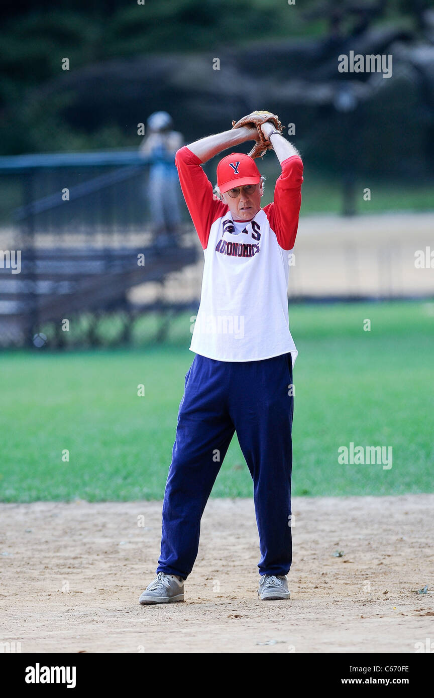 Larry David, performs a scene at the 'Curb Your Enthusiasm' movie set ...