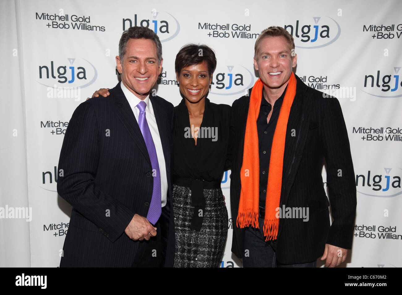 Bill Ritter, Sade Baderinwa, Sam Champion in attendance for NLGJA's ...