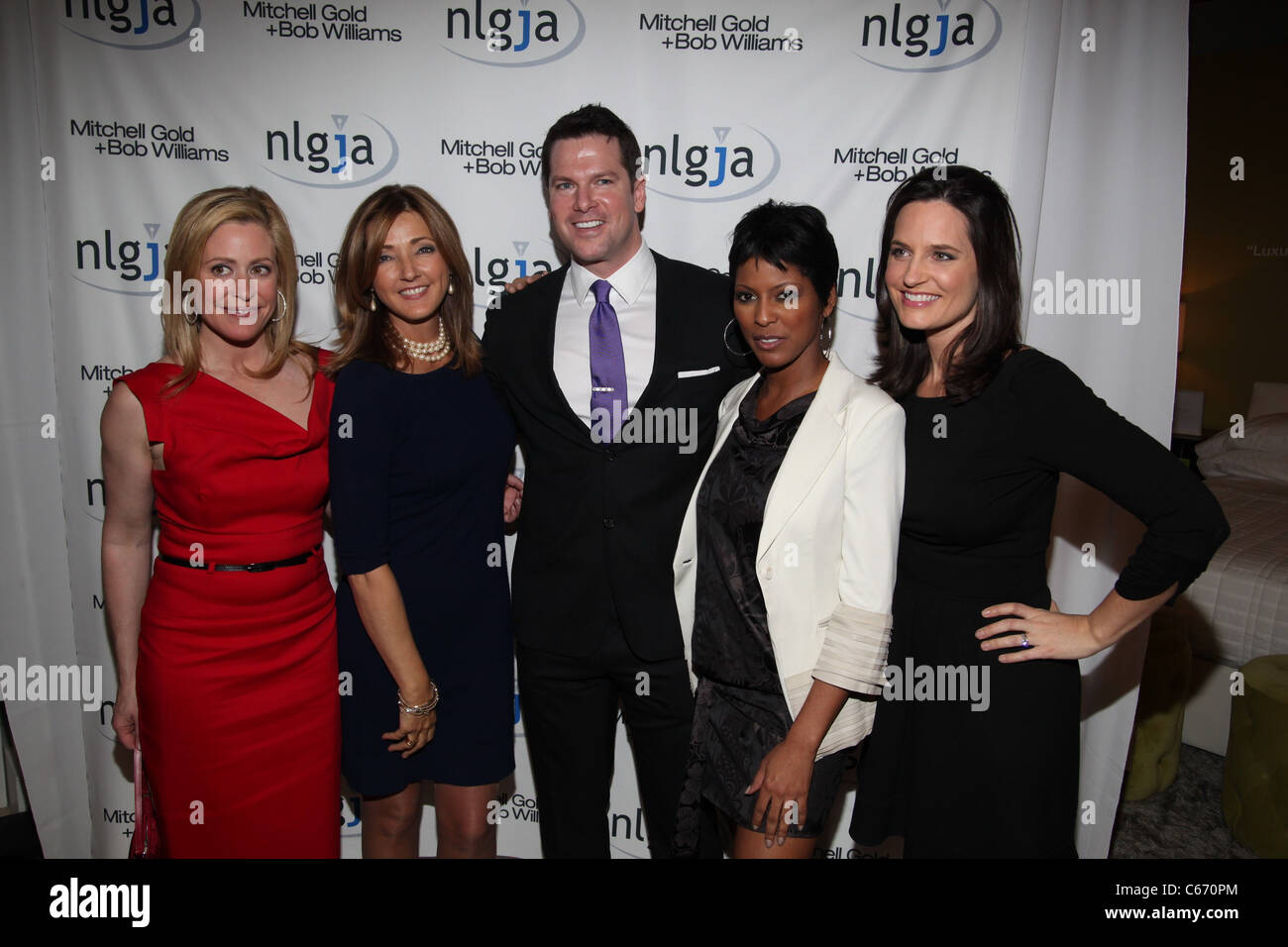 Melissa Francis, Chris Jansing, Thomas Roberts, Tamron Hall, Contessa ...