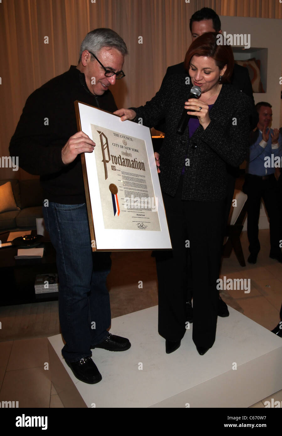 Mitchell Gold, Christine Quinn in attendance for NLGJA's 16th Annual ...