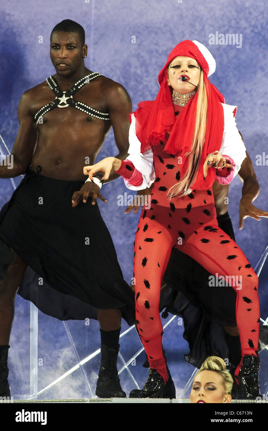 Lady Gaga at talk show appearance for Lady Gaga on ABC's GOOD MORNING ...