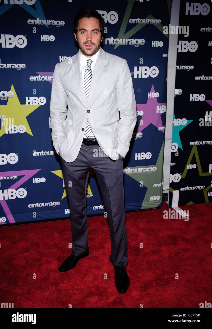 Rhys Coiro at arrivals for ENTOURAGE Season Eight Premiere, The Beacon ...