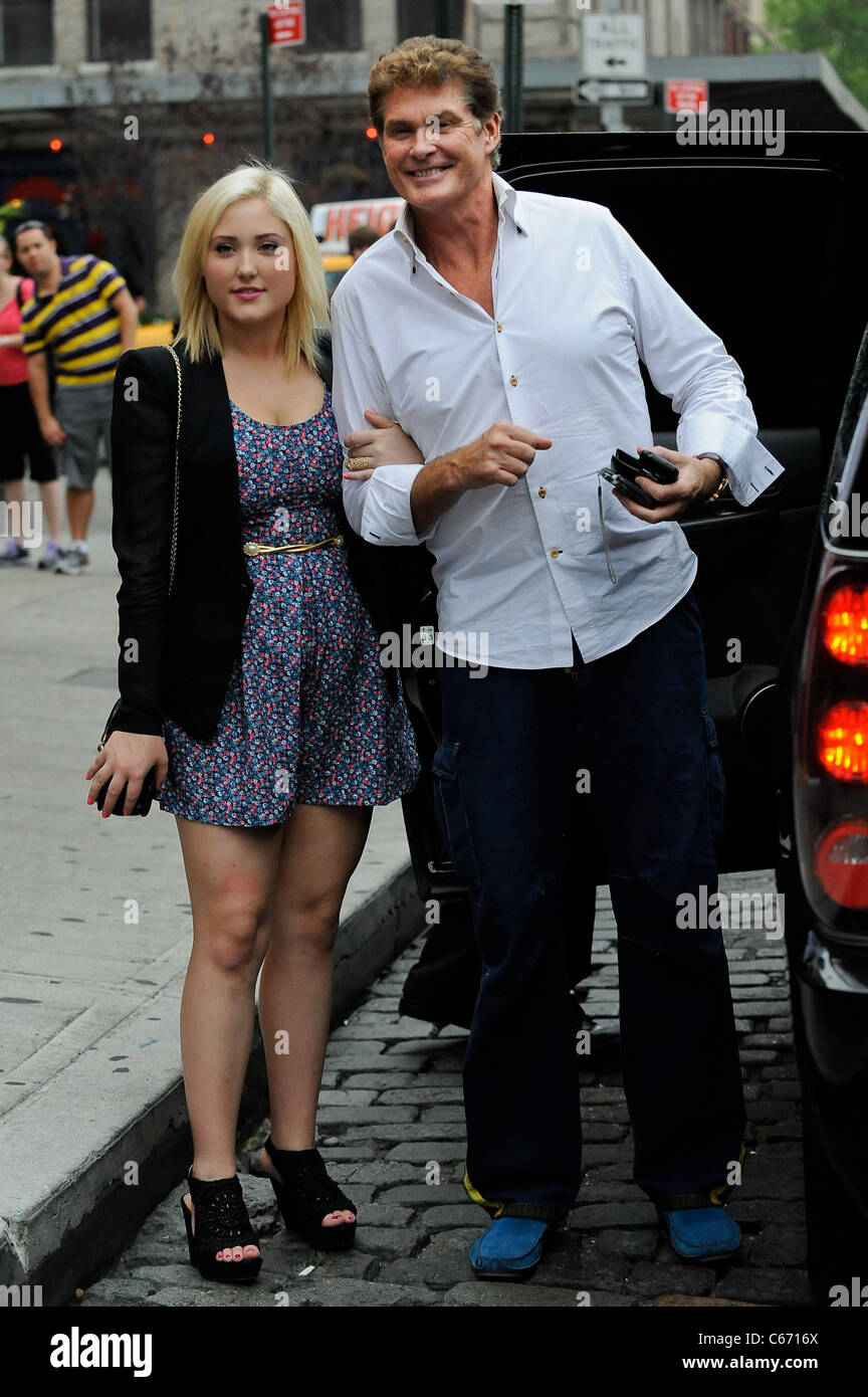 David hasselhoff taylor ann hi-res stock photography and images - Alamy