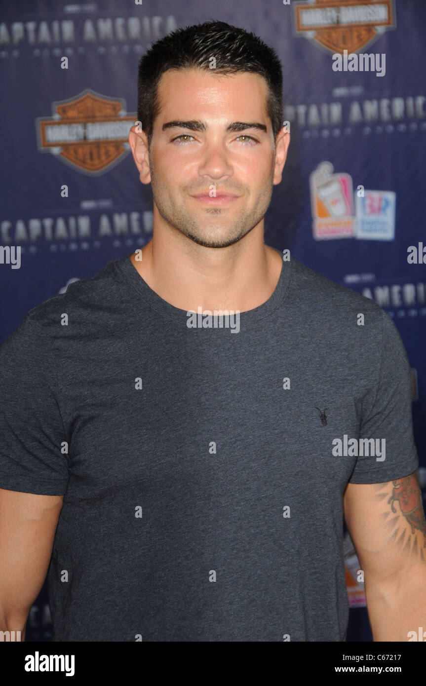 Jesse Metcalf at arrivals for Captain America: The First Avenger ...