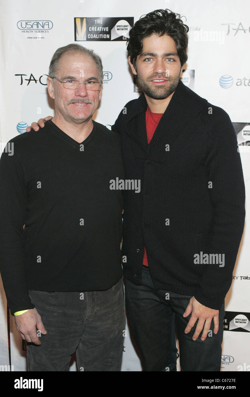 Harry Schiffman, Adrian Grenier at arrivals for The 2011 Creative ...