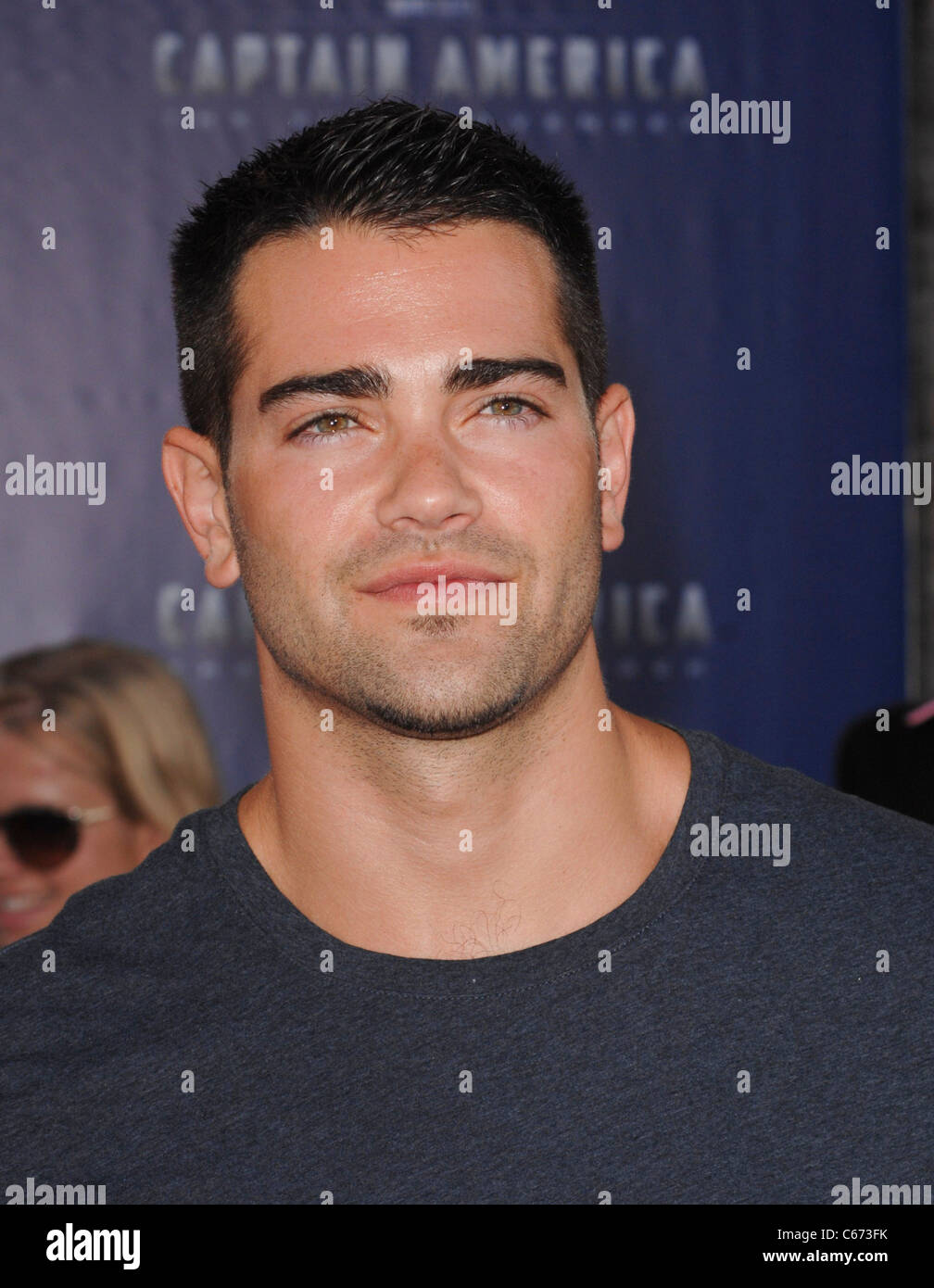 Jesse Metcalf at arrivals for Captain America: The First Avenger ...