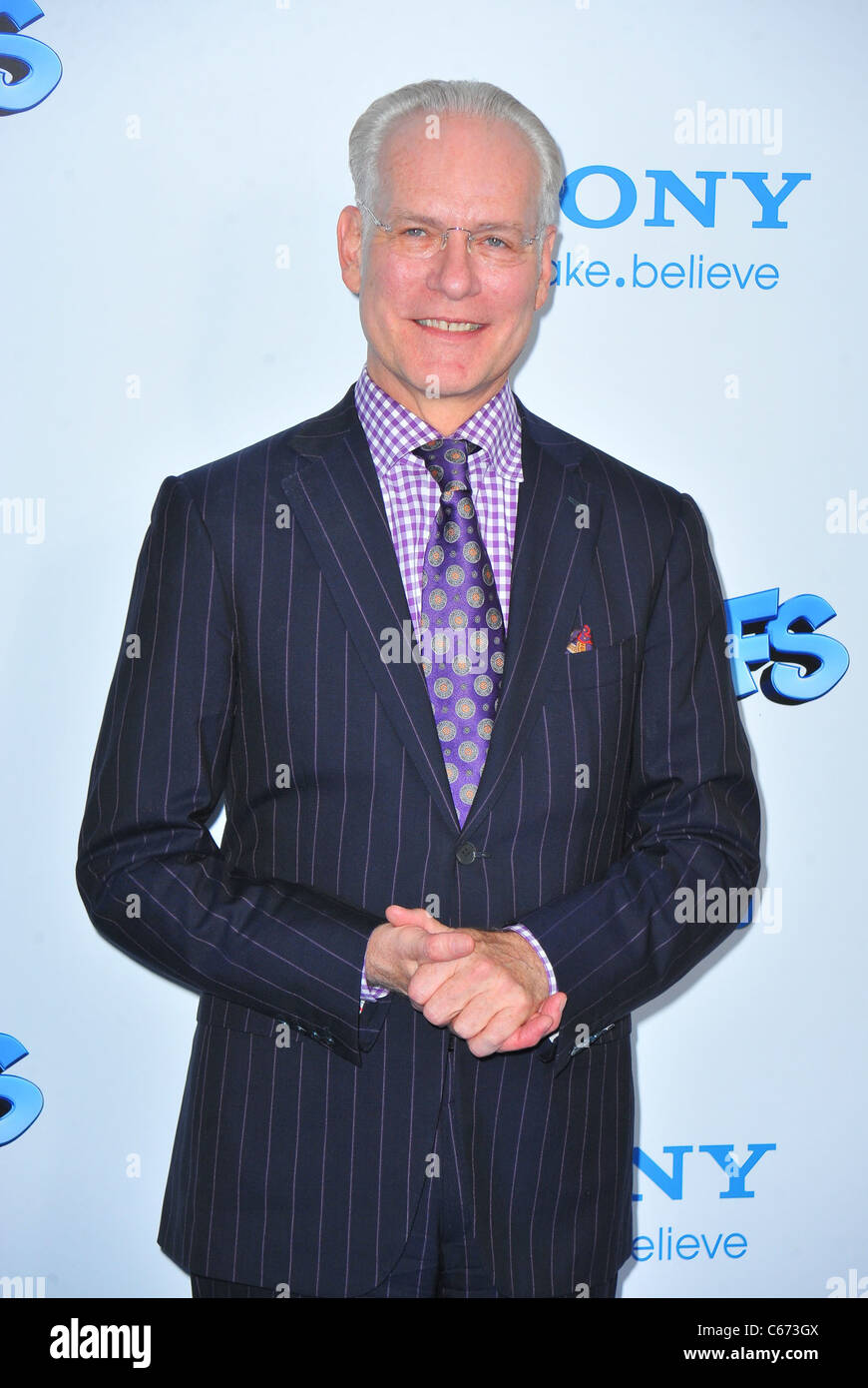 Tim Gunn at arrivals for THE SMURFS Premiere, The Ziegfeld Theatre, New ...