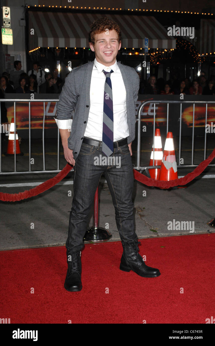 Jonathan Lipnicki at arrivals for UNSTOPPABLE Premiere, Regency Village ...