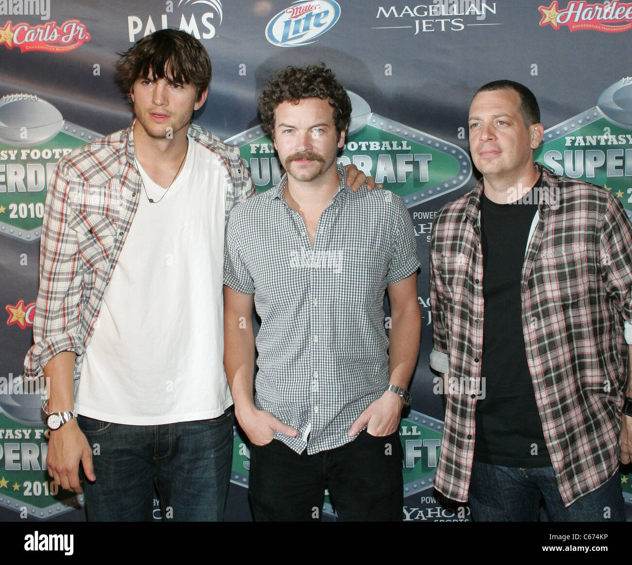 Ashton Kutcher, Danny Masterson, Zach "DJ Z-Trip" Sciacca in attendance ...