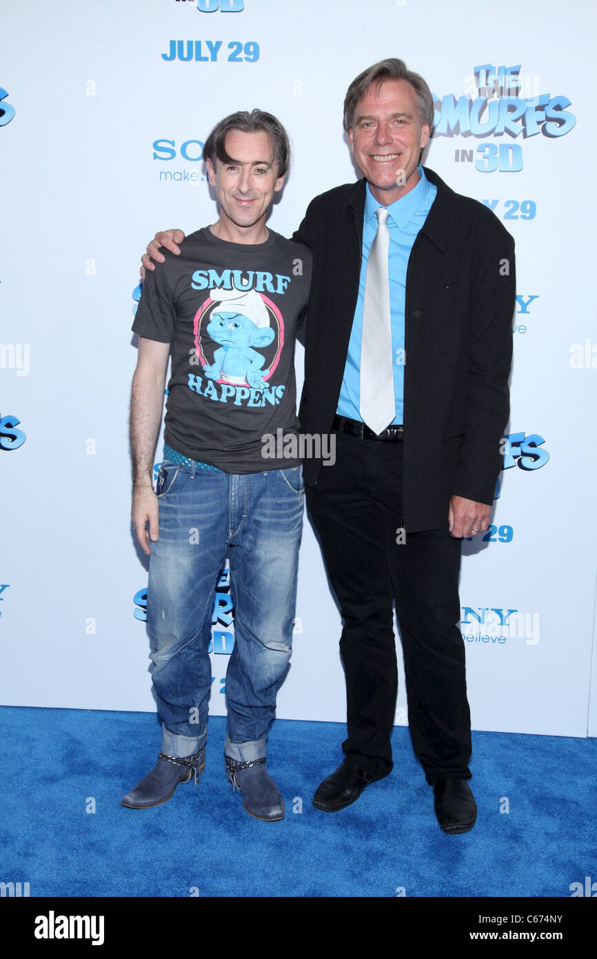Alan Cumming, Raja Gosnell at arrivals for THE SMURFS Premiere, The ...