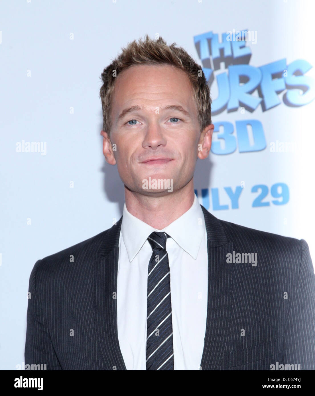 Neil Patrick Harris at arrivals for THE SMURFS Premiere, The Ziegfeld ...