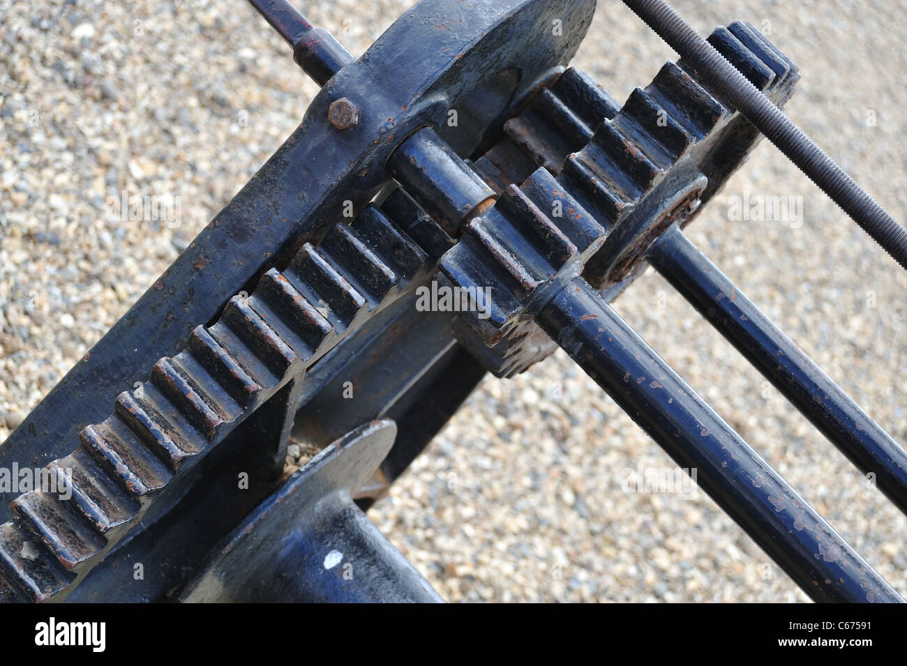 Beach winch hi-res stock photography and images - Alamy