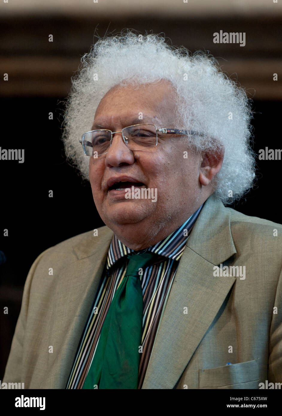 Lord Megnad Desai, Emeritus Professor of Economics at LSE, speaking at ...