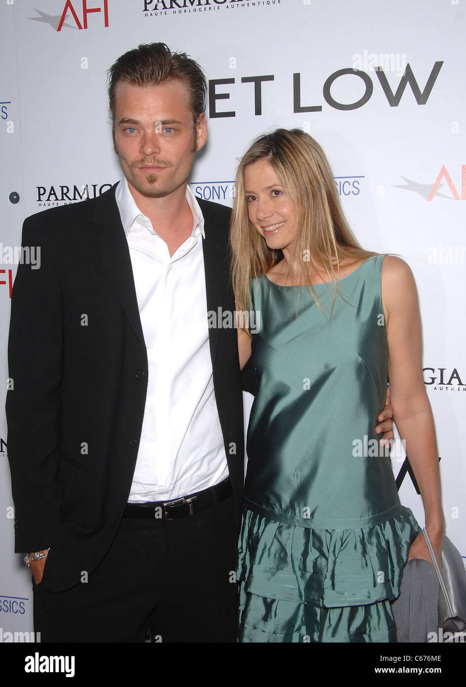 Christopher Backus, Mira Sorvino at arrivals for GET LOW Premiere ...