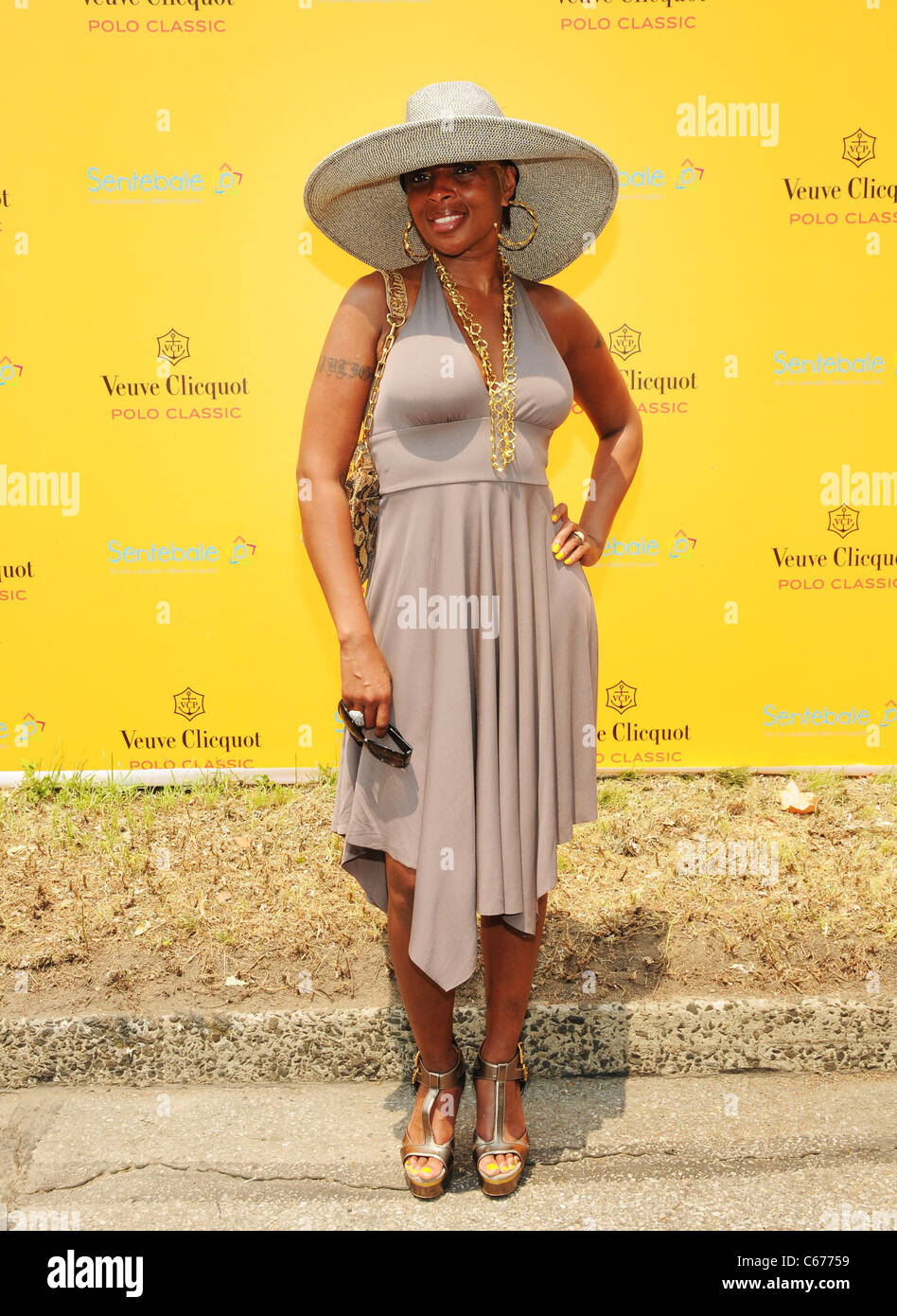 Mary J. Blige in attendance for 3rd Annual Veuve Clicquot Polo Classic ...
