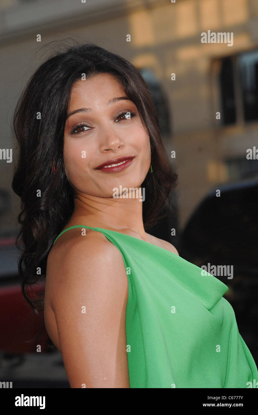 Freida Pinto at arrivals for RISE OF THE PLANET OF THE APES Premiere ...