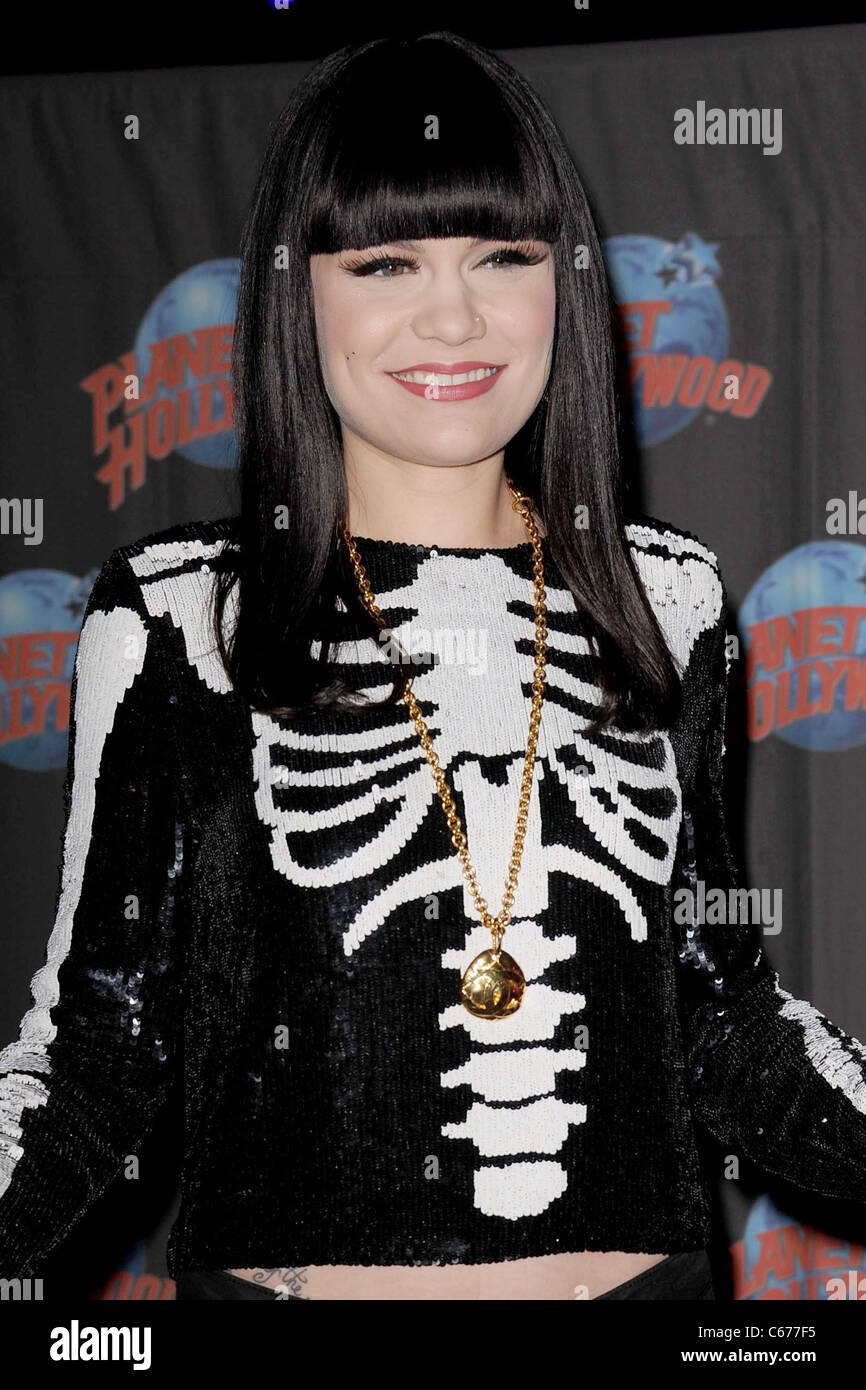 Jessie J at a public appearance for Jessie J Visits Planet Hollywood ...
