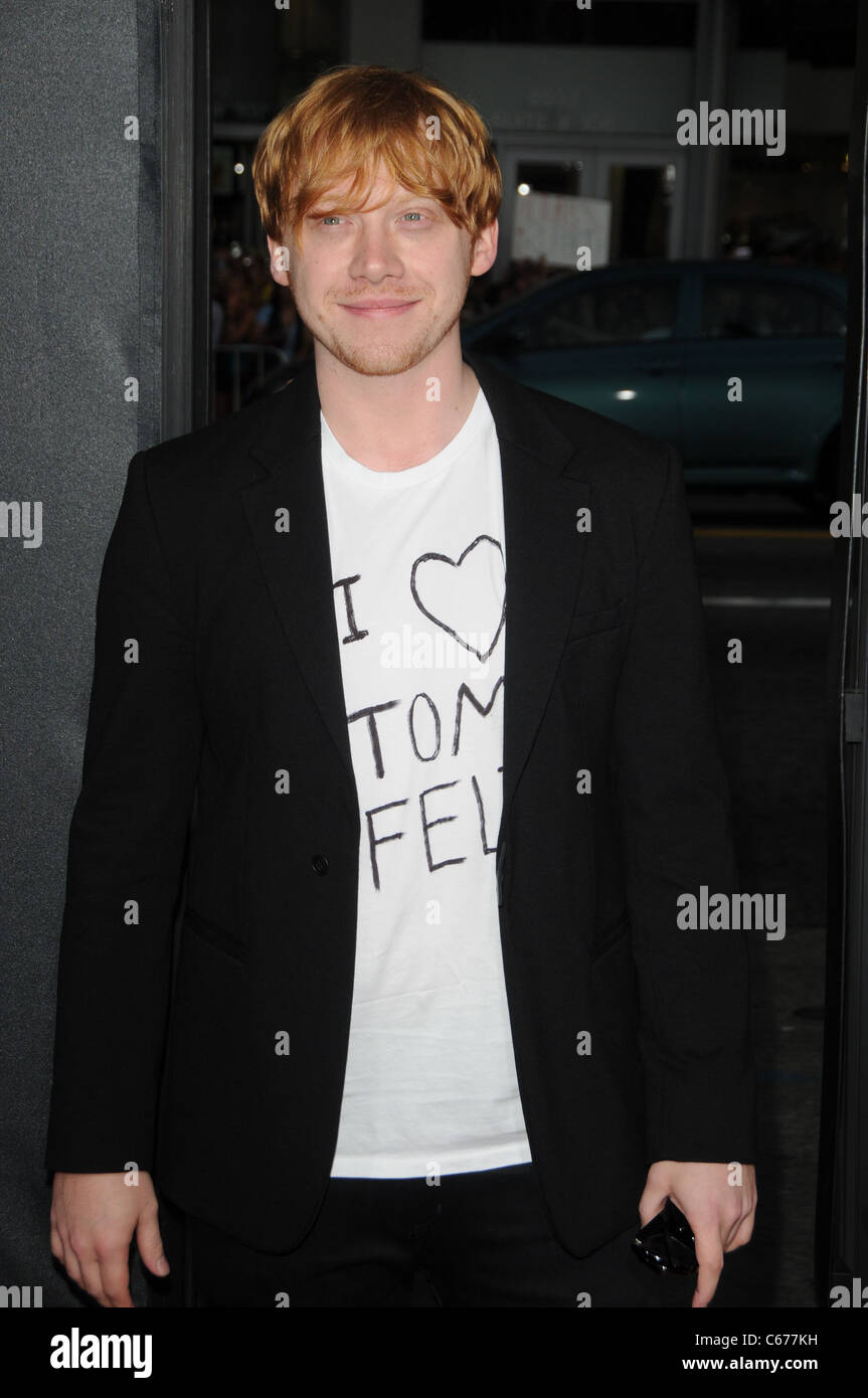 Rupert grint portrait 2011 hi-res stock photography and images - Alamy