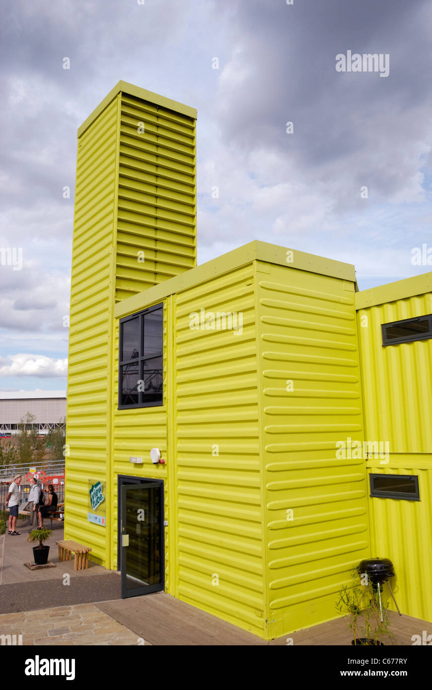 The View Tube, a building constructed from shipping containers offering ...