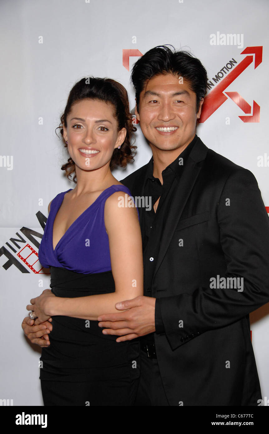 Mirelly Taylor, Brian Tee at arrivals for BLOOD OUT Premiere, Directors ...