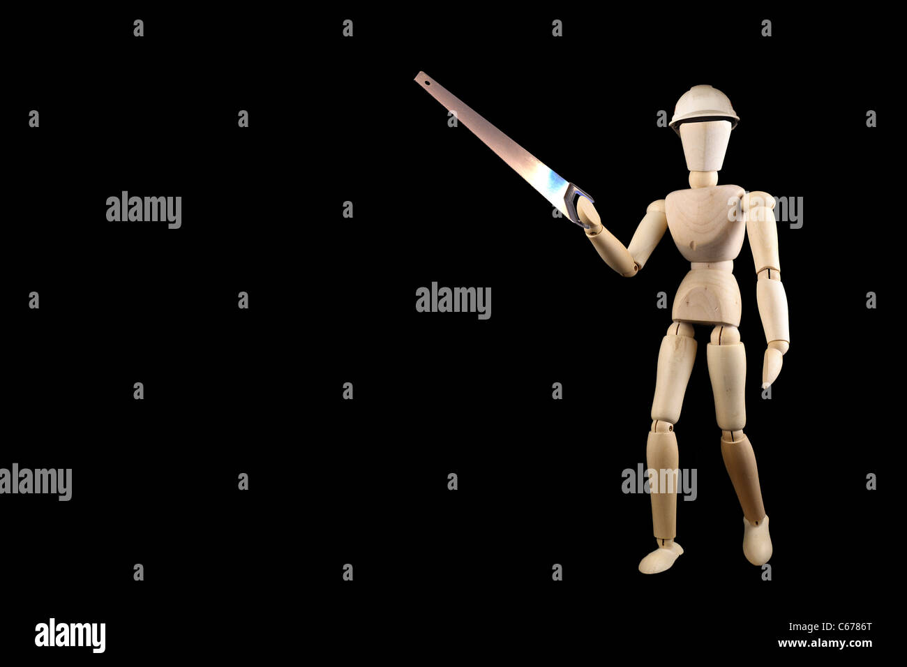 Dummy of a construction worker hi-res stock photography and images - Alamy