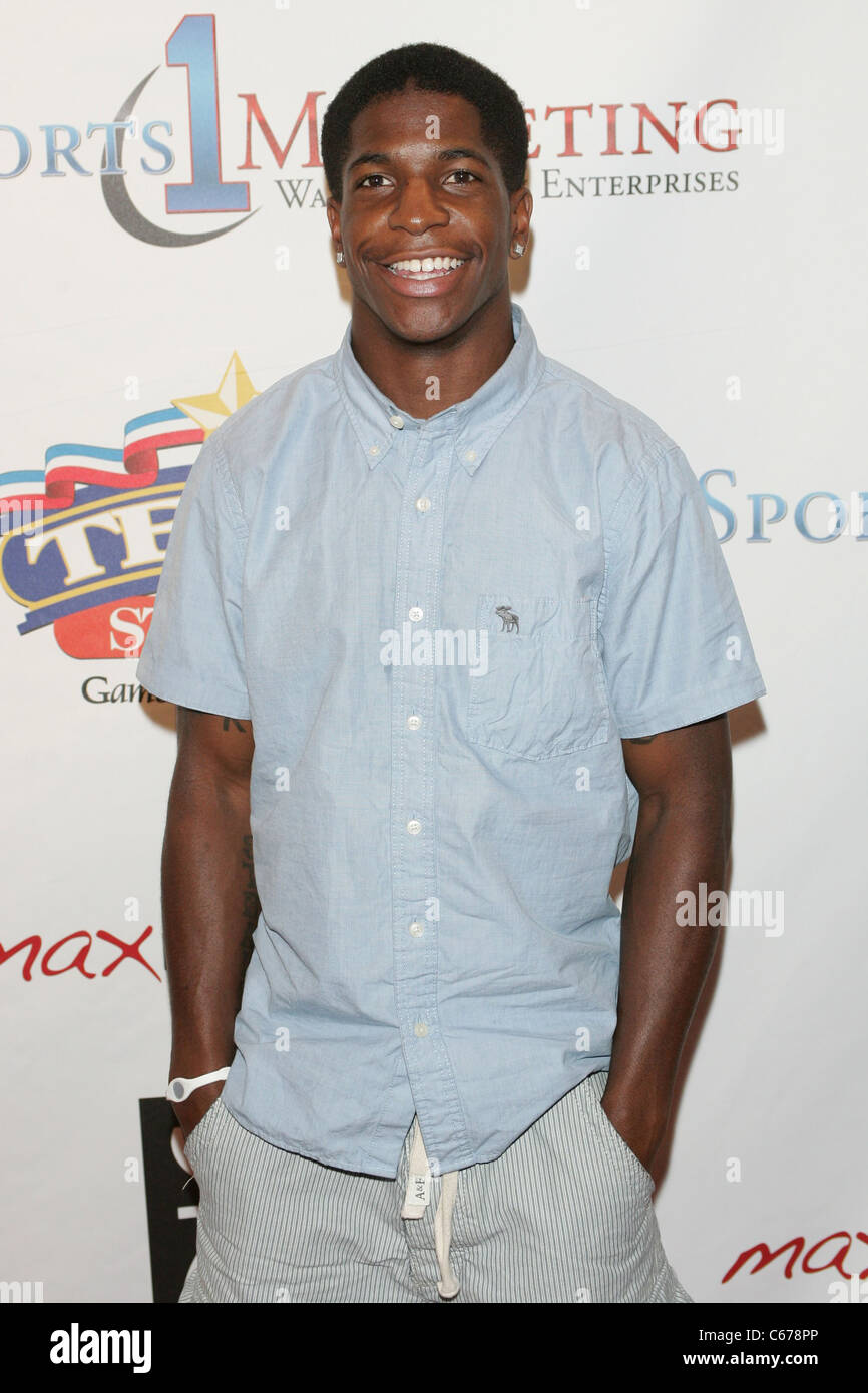 Titus Young in attendance for Sports Dream Bowl Benefit for Urban Youth ...