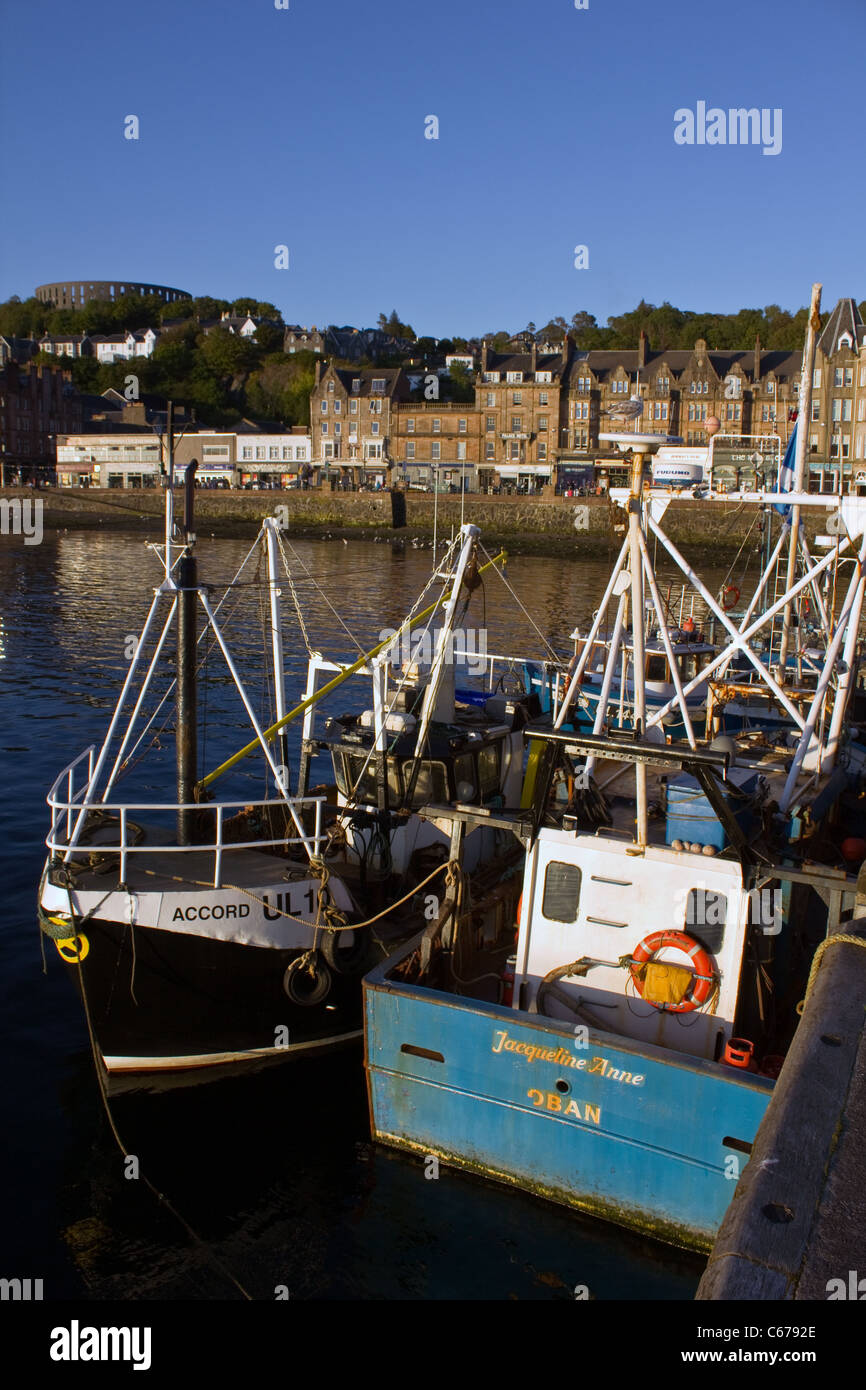 OBAN FISHING BOATS Stock Photo - Alamy