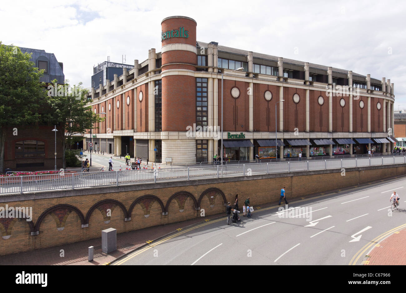 Kingston on Thames, Surrey (London UK) - Bentalls shopping centre and ...