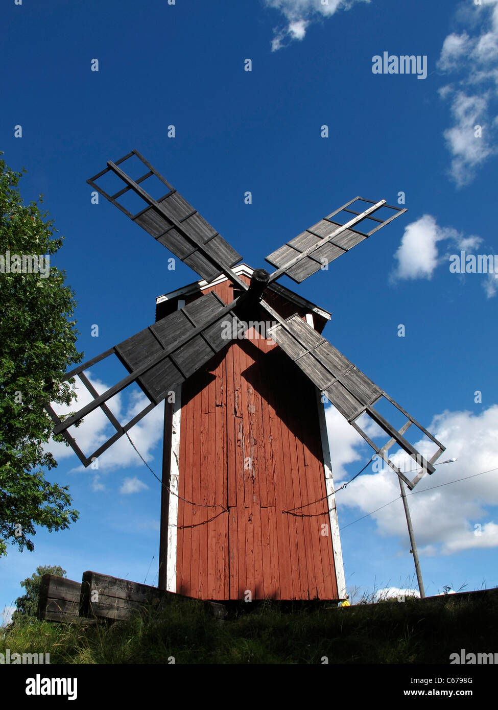 Scandinavia windmill hi-res stock photography and images - Alamy