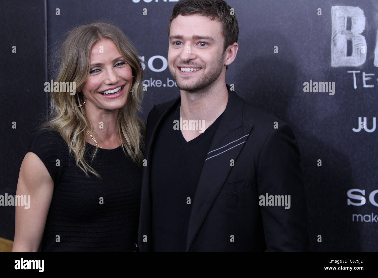 Cameron Diaz and Justin Timberlake at arrivals for BAD TEACHER Premiere ...