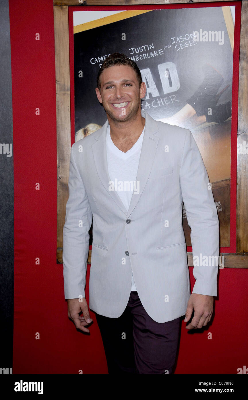 Chris Nirschel at arrivals for BAD TEACHER Premiere, The Ziegfeld ...